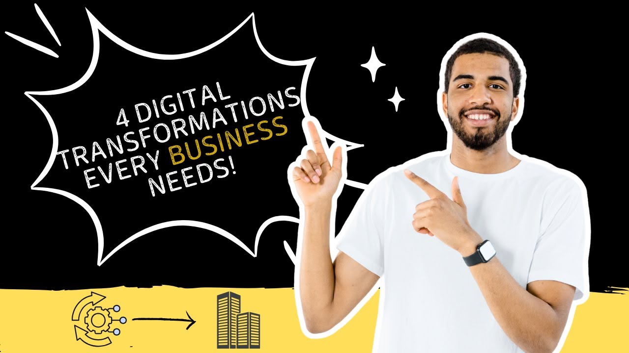 Four Types of Digital Transformation You Need to Know