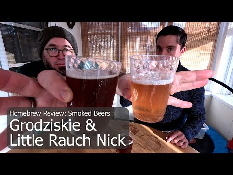 Homebrew Review | Grodziskie and Little Rauch Nick (Smoked Beers!)