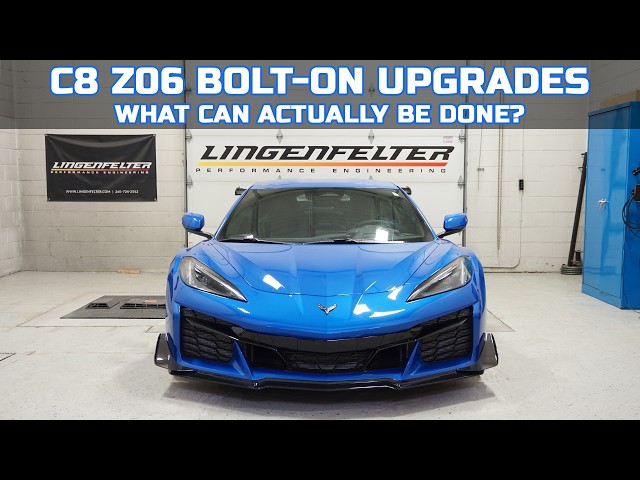 How Bolt-On Upgrades Transformed the Performance and Sound of a C8 Z06 ...