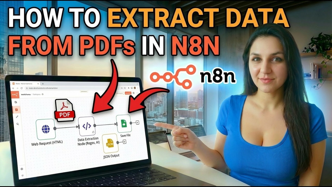 How to Extract Data from PDFs in N8N