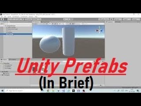 Unity 3D Prefabs - Usage, Creation and Editing a Prefab from its Instances (In Brief with Steps)