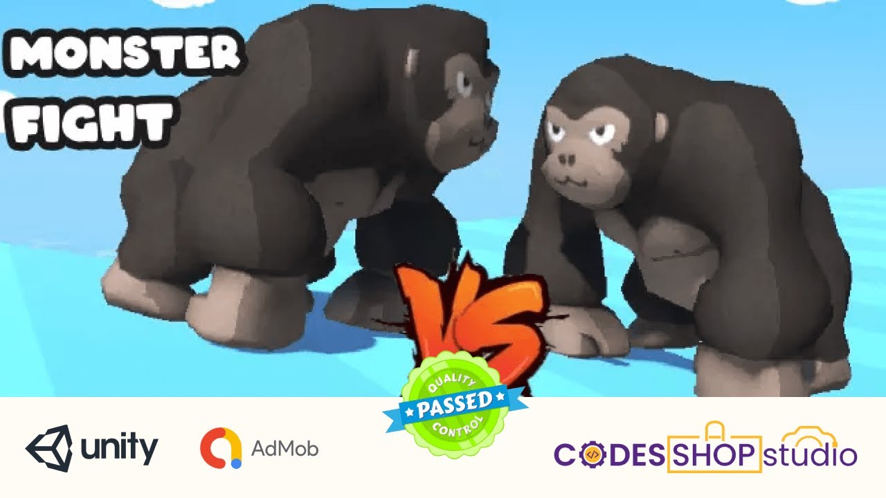 Monster Fight | Unity Game | 100% tested source code