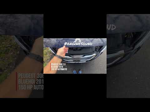 PEUGEOT 308 2015 2.0 BlueHDi 150 HP ENGINESOUND #engine #peugeot #test