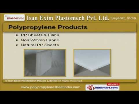 ISAN Exim Plastotech Private Limited - Manufacturer of Polypropylene Sheet & Roll & Plastic ...