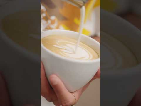 How I make the perfect oat milk latte #shorts