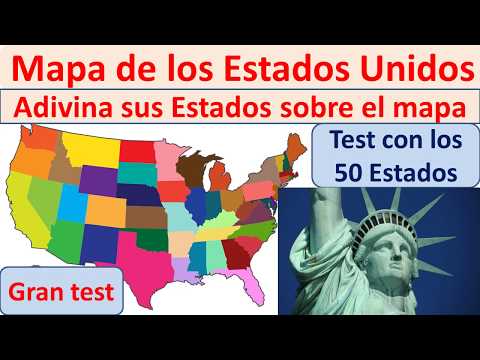 Mapa de Estados Unidos