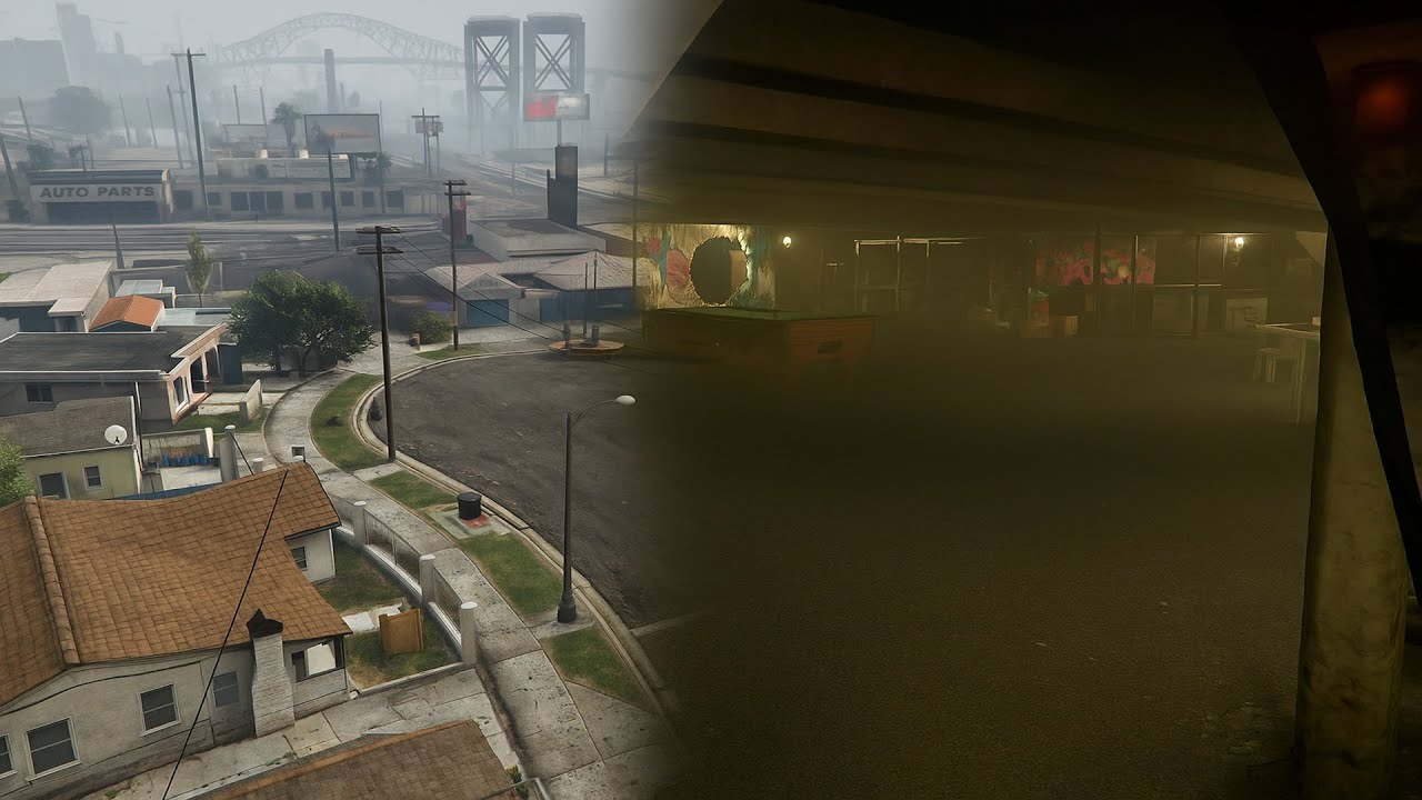 GTA 5 NEW GROOVE STREET UNDERGROUND RARE | FIVEM MLO 