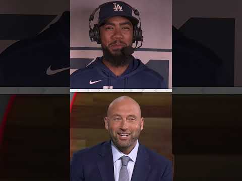 Derek Jeter speaks Spanish confirmed ✅ #Jeter #derekjeter #spanish #MLB #baseball #Yankees #dodgers