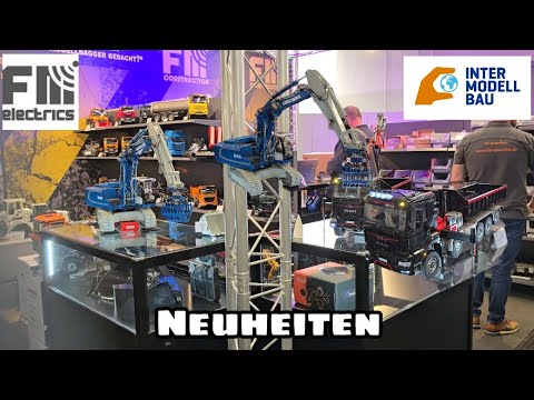 NEW PRODUCTS Liebherr 946 excavator and MAN TGS 10x10 - FM electrics Intermodellbau 2025