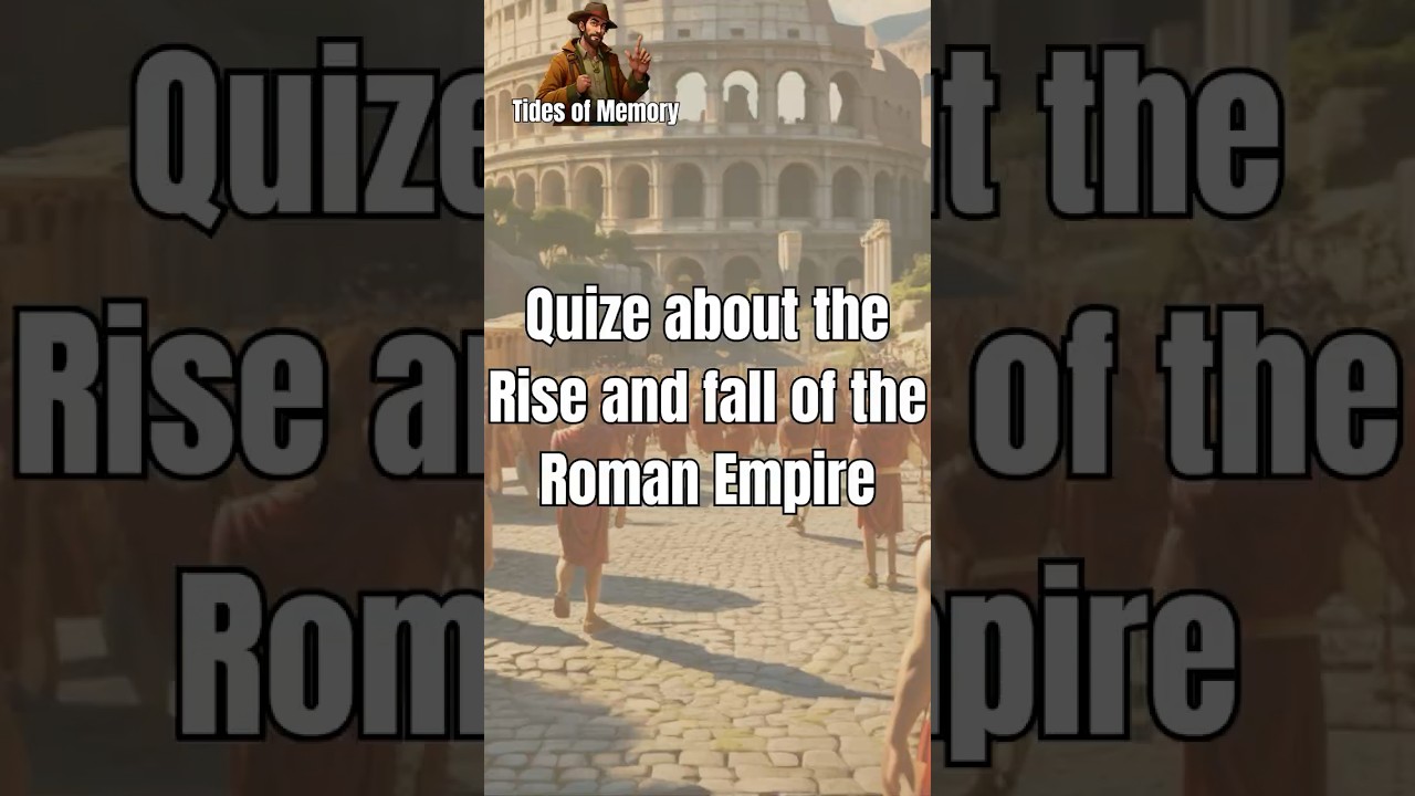 Quiz about The fall of the roman empire #learnhistory #history #historycomesalive #tidesofmemory