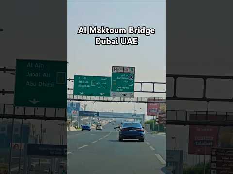 AL MAKTOUM BRIDGE SALIK TOLL GATE DUBAI UAE