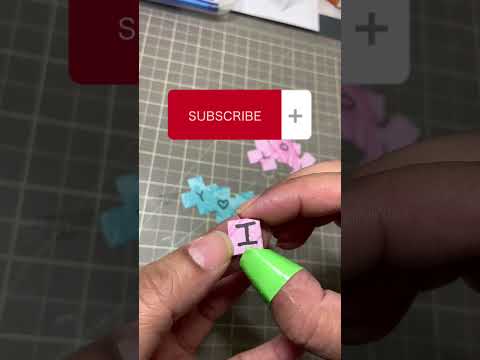 Scrabble #craft #easy to make #nvlove23