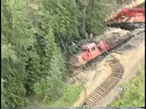 Train Crash Creston BC - TMTV