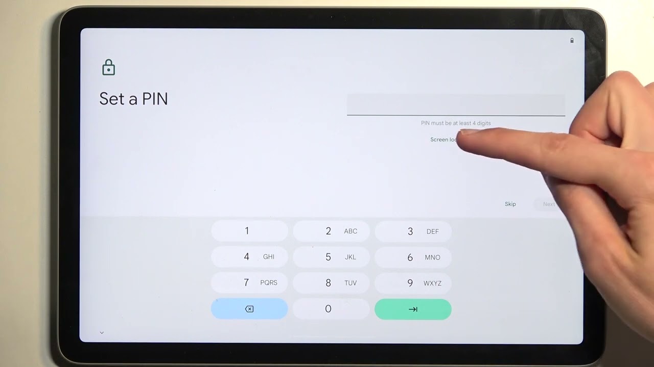 How to Perform an Initial System Setup on GOOGLE Pixel Tablet