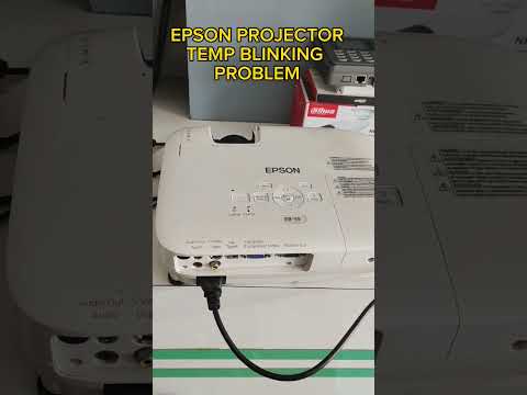 Epson EB-S9 projector Temp led blinking problem #projectorproblem #epsonprojector