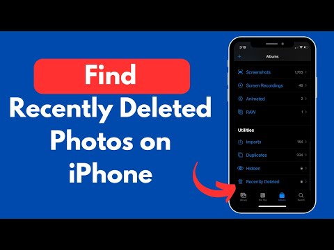 How to Find Recently Deleted Photos on iPhone (Quick & Simple)