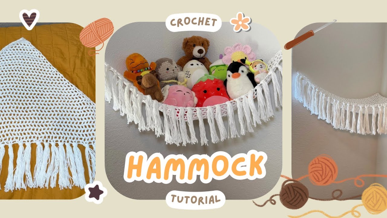 Crochet Toy Hammock Tutorial