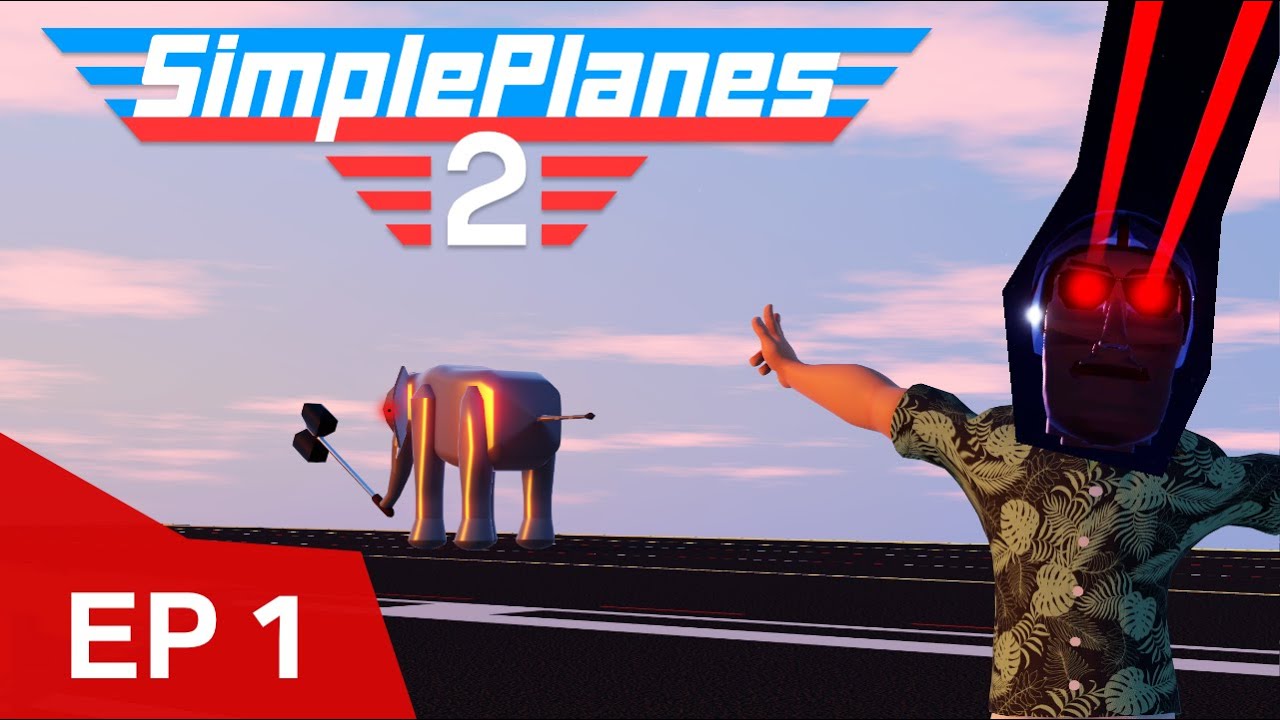 This is SimplePlanes 2.0 ft. Winterro Builds (Early Access Gameplay)