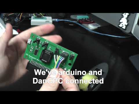 Update CPC Dandanator CPLD with Arduino Uno