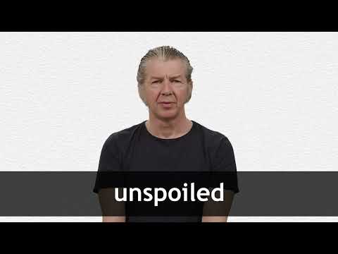UNSPOILED definition and meaning | Collins English Dictionary