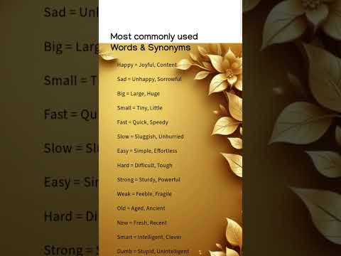 Top 5 English Synonyms Explained (and WHY they exist)