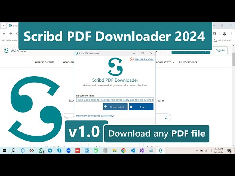 Scribd PDF Downloader 2024 | Download any Document with this Simple Tool