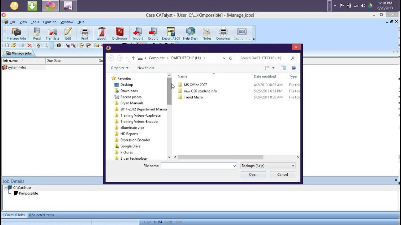 StenED personal dictionary installation