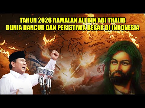 MERINDING❗ RAMALAN ALI BIN ABI THALIB DUNIA HANCUR & PERISTIWA BESAR DI INDONESIA TAHUN 2026