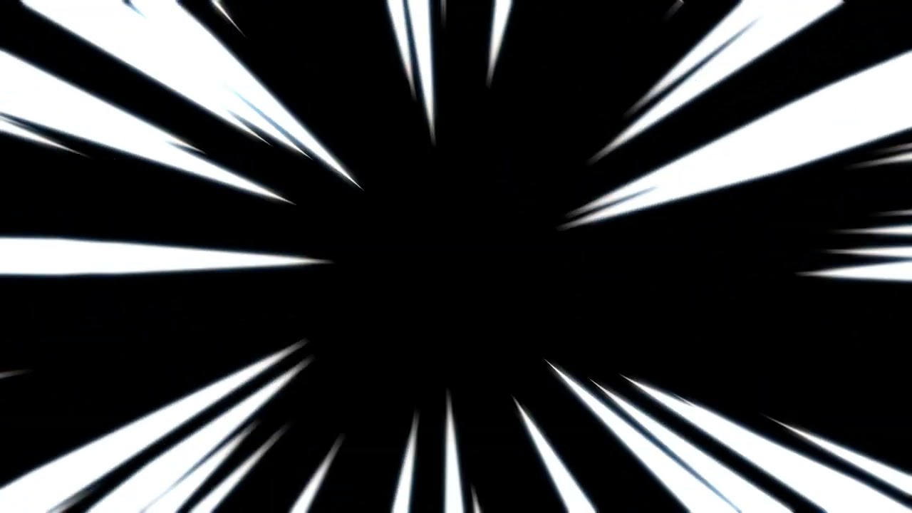 comic book black and white radial lines background manga speed frame superhero 4K