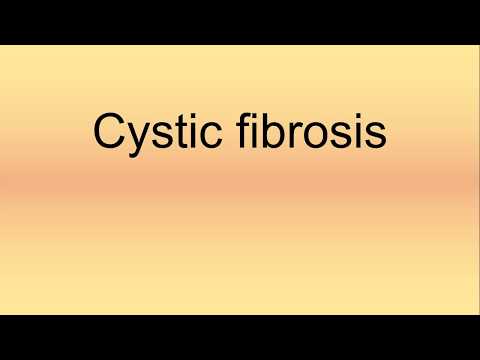 Cystic Fibrosis Pronunciation | How to Say | How to Pronounce