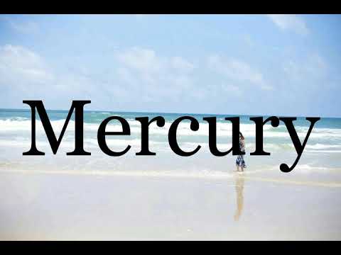 How To Pronounce Mercury🌈🌈🌈🌈🌈🌈Pronunciation Of Mercury