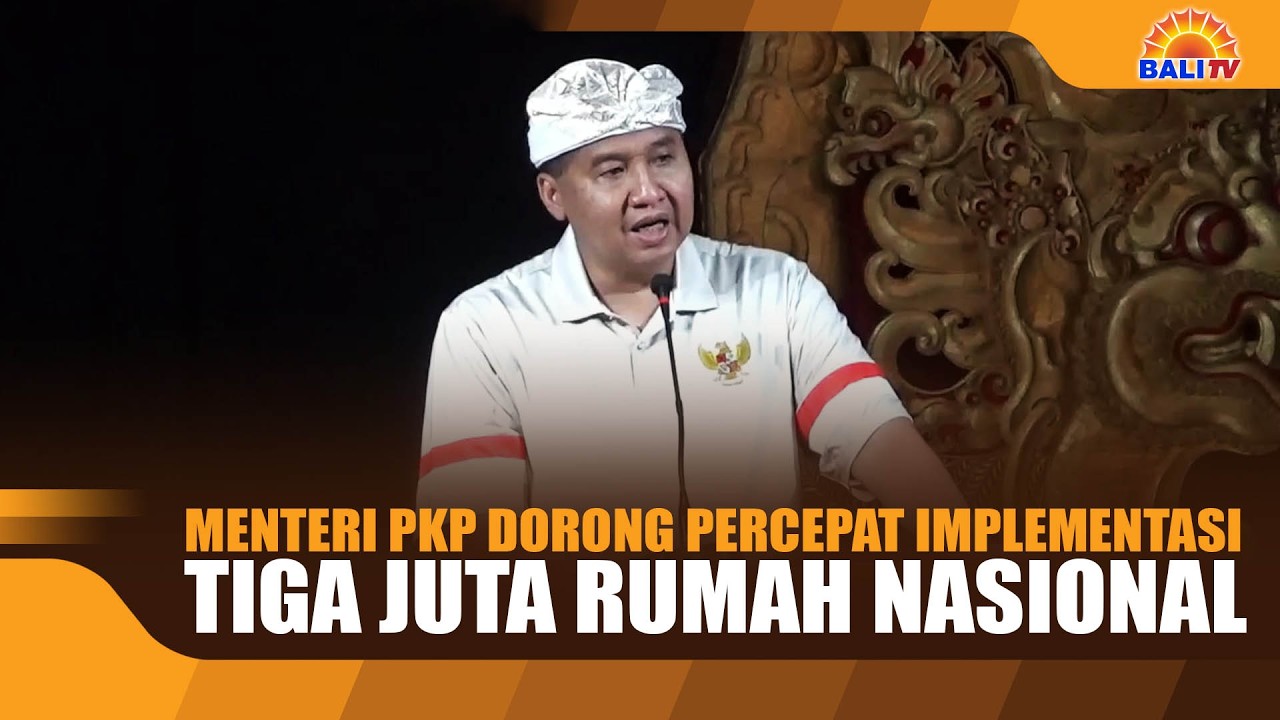 PKP MINISTER PUSHES FOR ACCELERATION OF THREE MILLION NATIONAL HOUSES