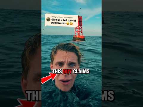 This guy claims to have reached Point Nemo! #terrifying #horror #scary #creepy