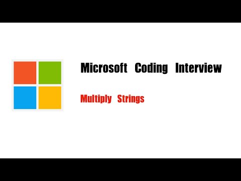 Microsoft Coding Interview Question | Leetcode 43 | Multiply Strings
