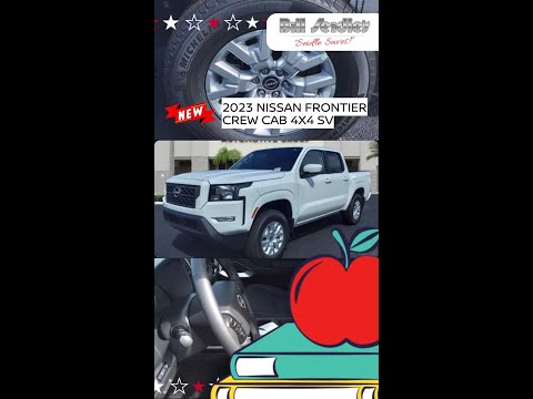 Check out the all-new 2023 Nissan Frontier Crew Cab 4x4 SV Auto for sale!