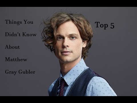 Top 5 | Things You Didn't Know About Matthew Gray Gubler
