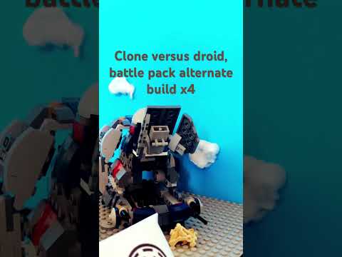 Clone vs droid battle pack mtt x4 #lego#Alternatebuild#clonewars