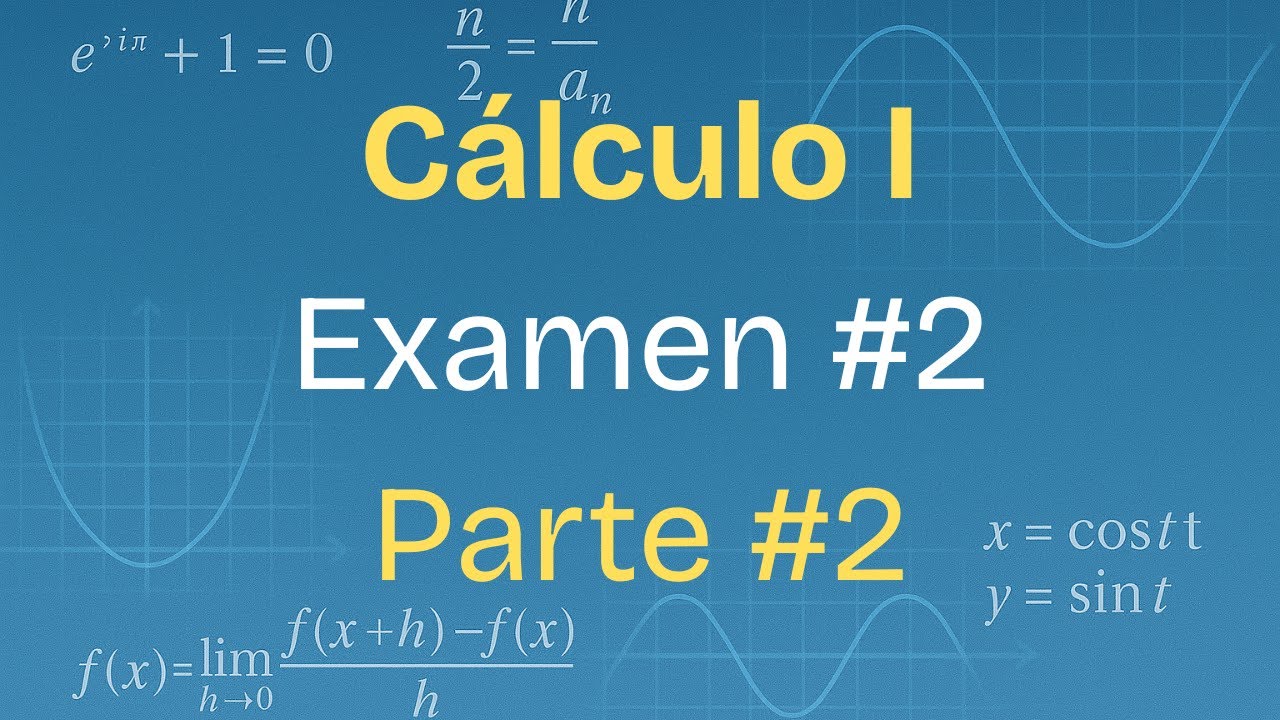 MATE 3151 Cálculo I UPR |  Examen #2 – Parte 2 (REPASO EN PDF) | Matemáticas Paso a Paso