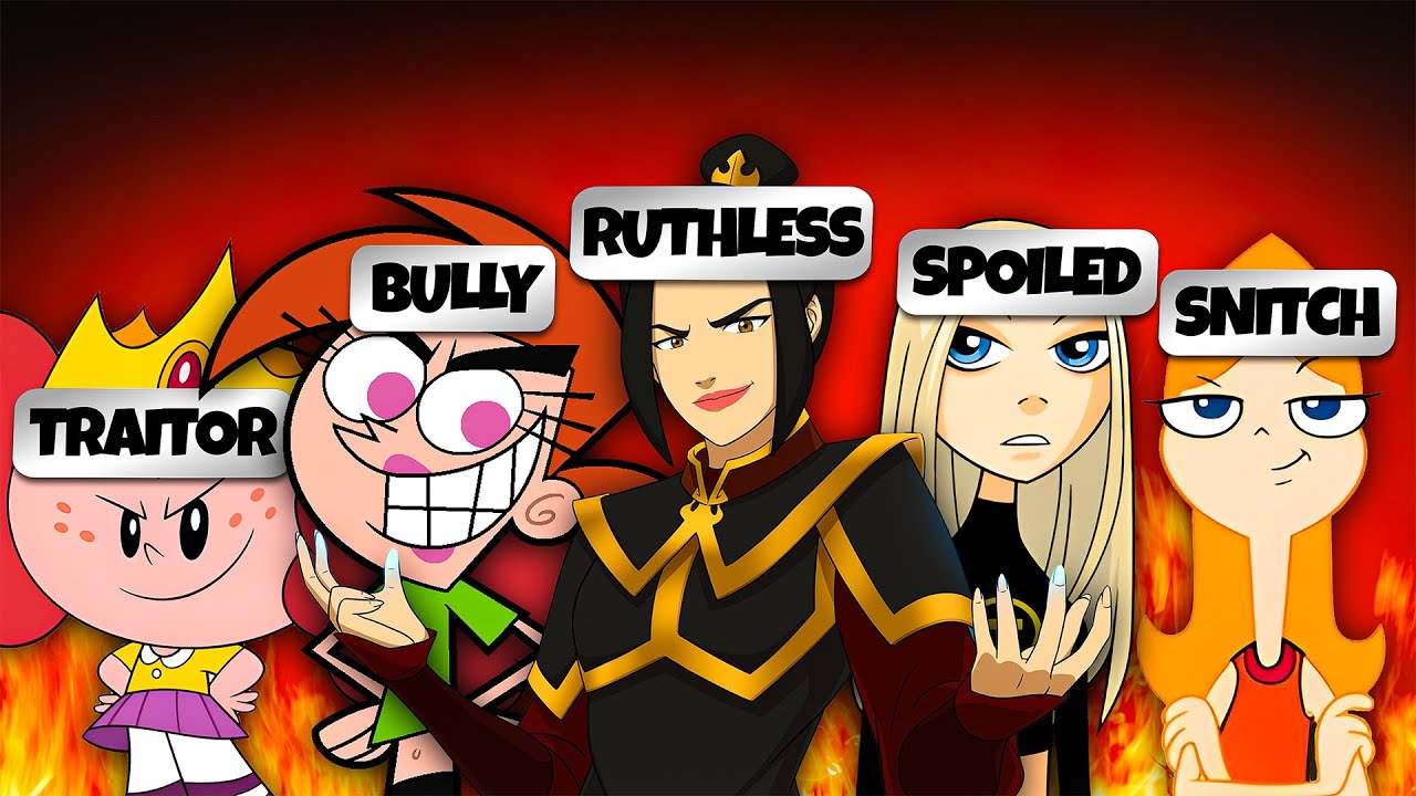 Most Hated Female Cartoon Characters