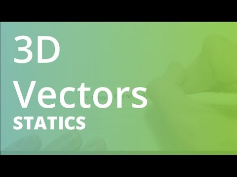 3D Vectors | Statics