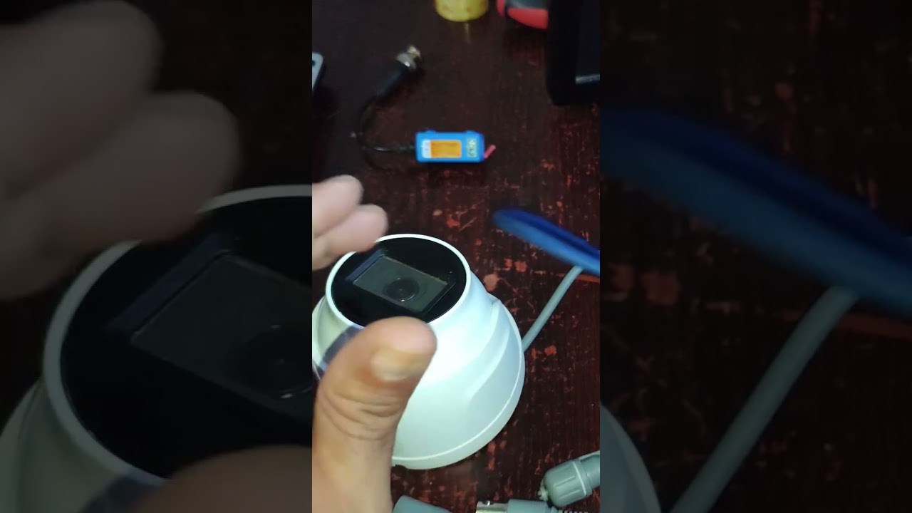 CCTV installationconnect CCTV to TV #diy #electrical  #tech