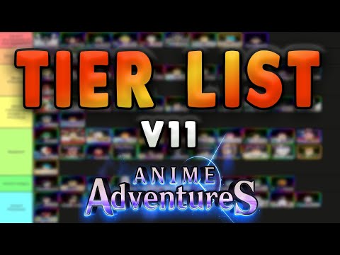NEW Update 11 Anime Adventures Tier List * Who You Should Summon For? New Secret Meta Units!