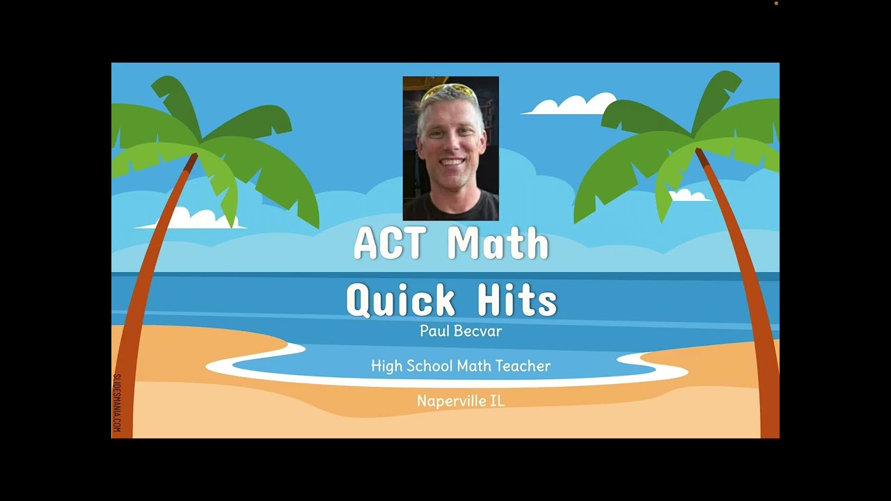 ACT Math Practice Test 2.37 (Intersection)