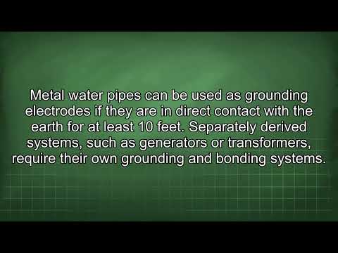 Control Panel Grounding Never Bond Neutral and Ground