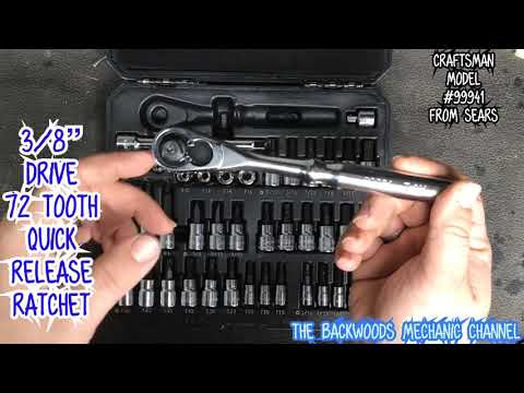 Craftsman 42 PC Hex & Torx Socket Wrench Set Model #99941 Sears #ToolDeals #ToolReview #GiftIdea