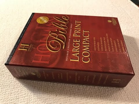 HCSB Large Print Compact Bible Review
