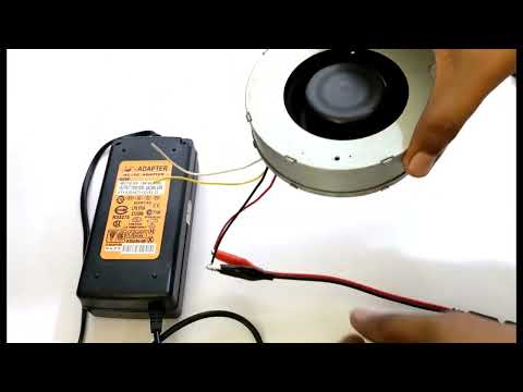 MODEL NO BL4447-04W-B49-71 / DC 12V 2.0A blower