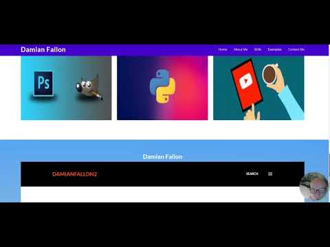 Use an iframe to embed another site.