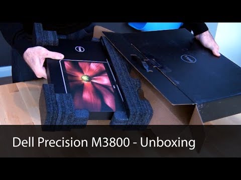 Dell Precision M3800 Unboxing