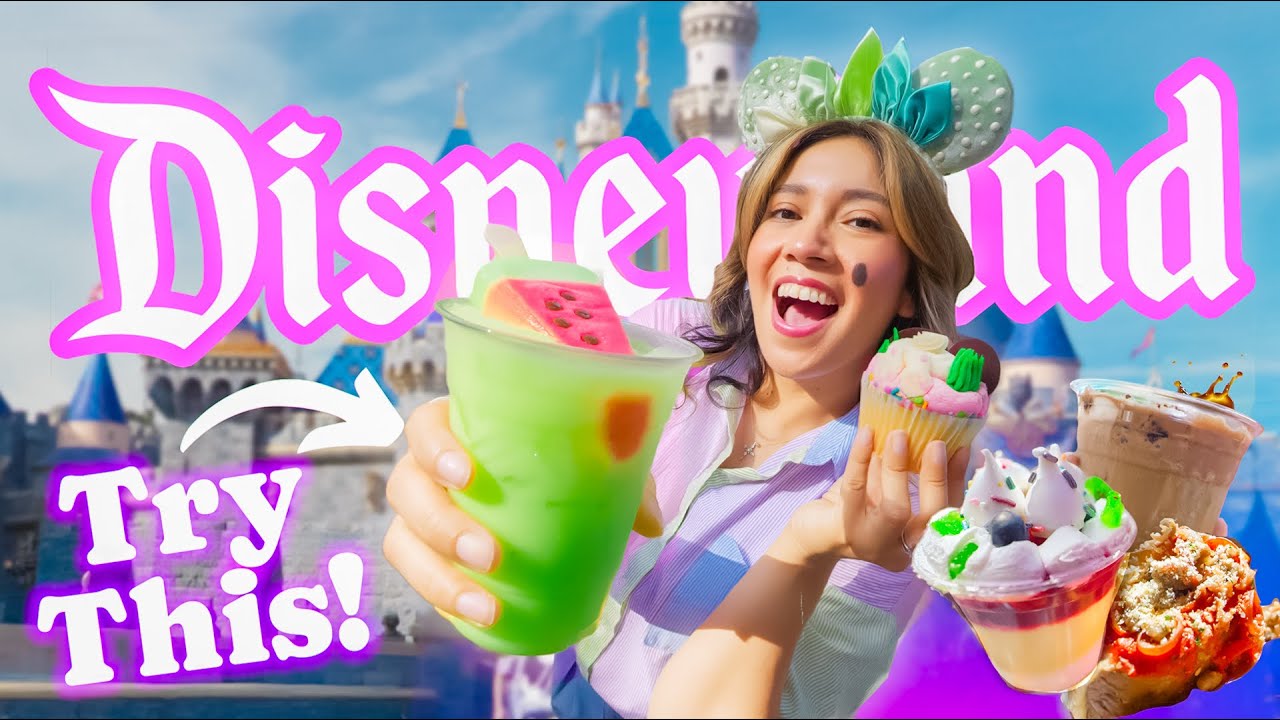 Trying Disneyland's Adorable NEW Food!..Too Cute to Eat!